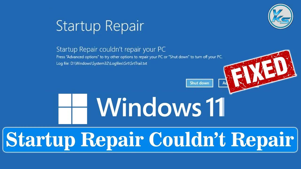How To Fix Automatic Repair Loop in Windows 11 - Startup Repair Couldn ...