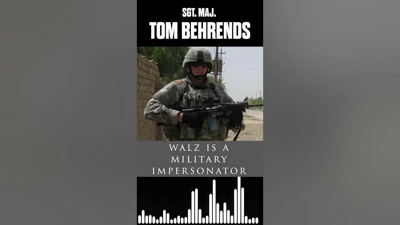 Retired Minnesota National Guard Sgt. Maj. Tom Behrends Shreds Tim ...