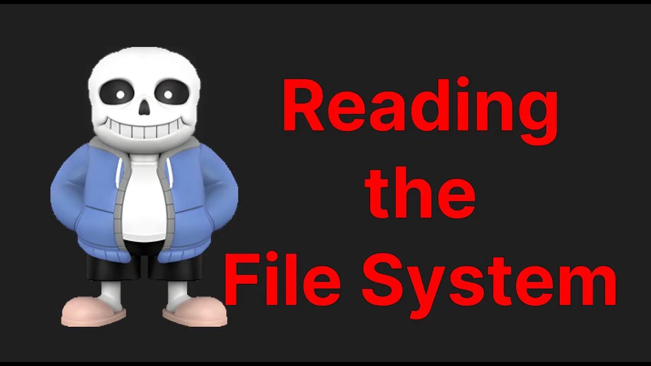 Rust Malware Devlog Reading From The File System