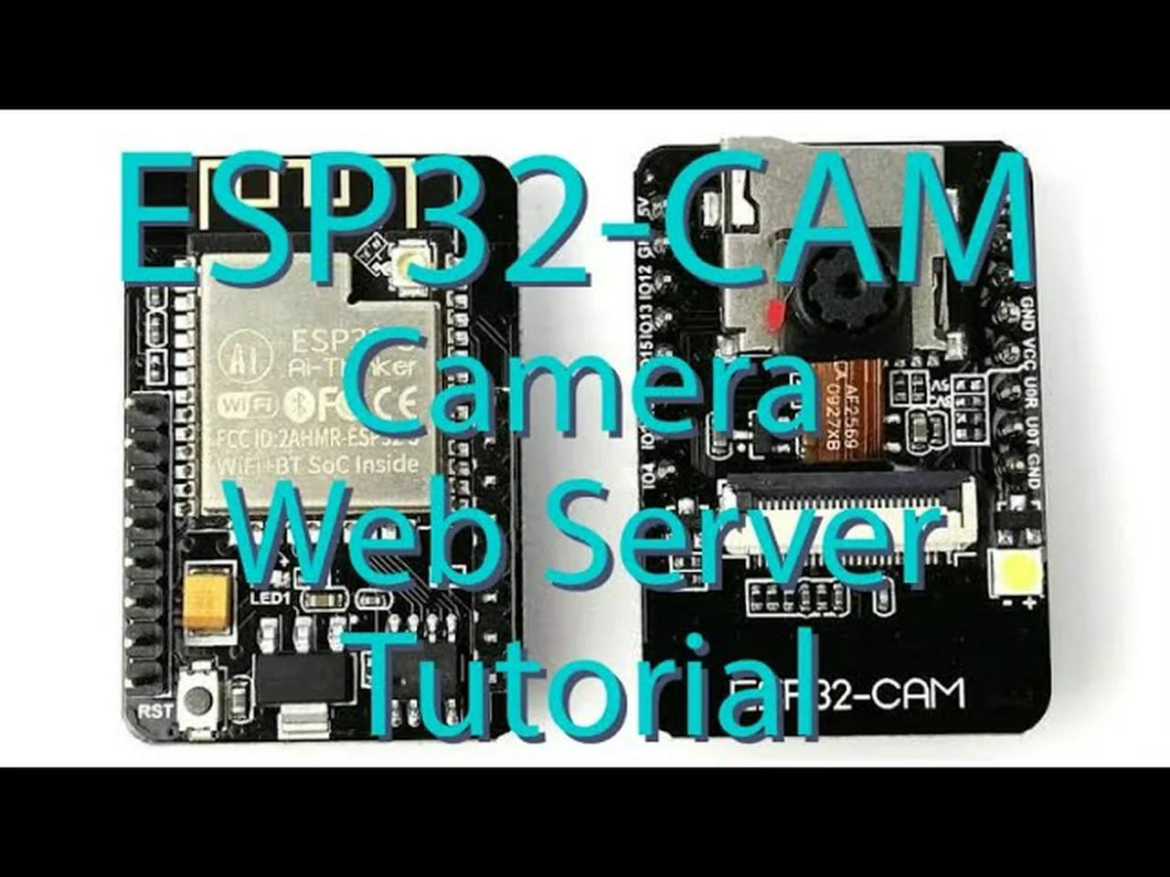 Cheap DIY WiFi Camera Web Server Tutorial - ESP32-CAM - Getting started
