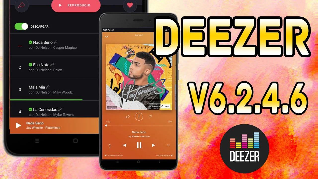 Deezer Premium Versión 6.2.4.6 / Última Versión Unlimited Apk full