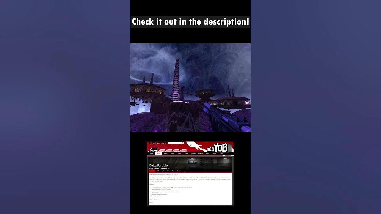 Delta Particles | Half Life Mod #shorts