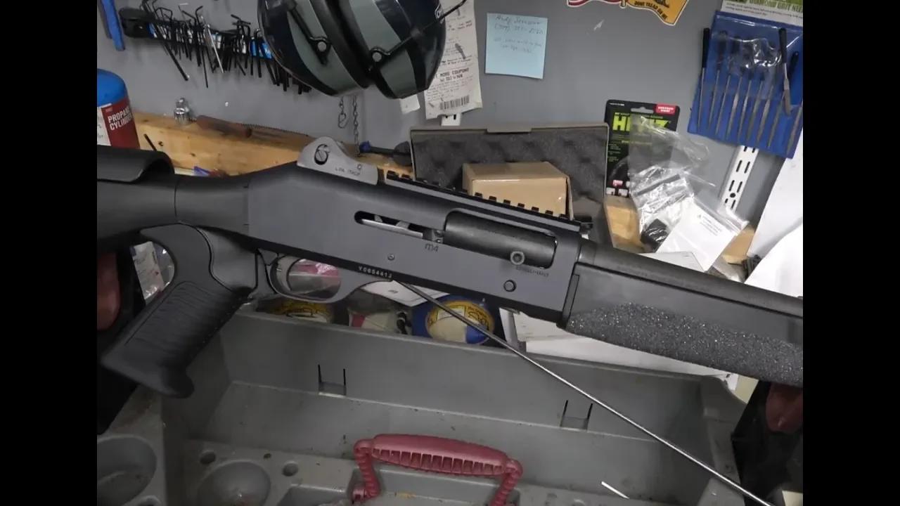 Benelli M4 12ga Semi-Auto Shotgun First Shots and Thoughts: Buckshot ...