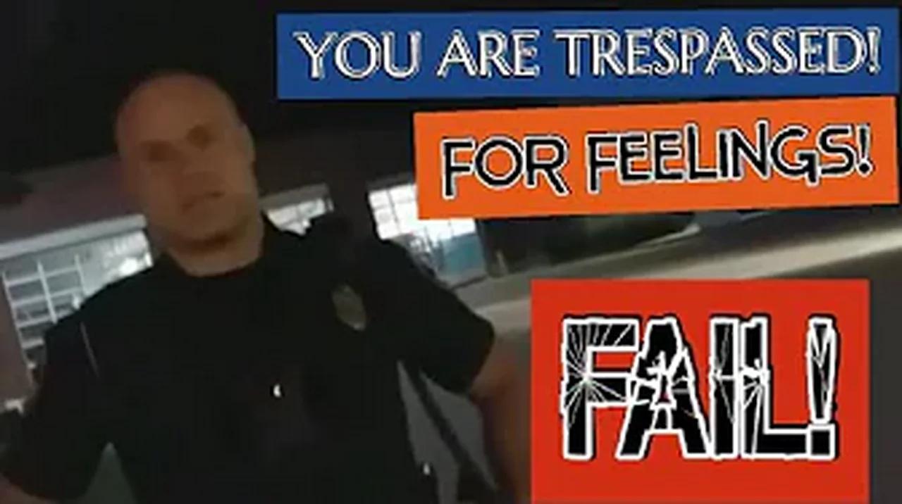 Police Solicit 2 Yr Trespass From Public Property First Amendment