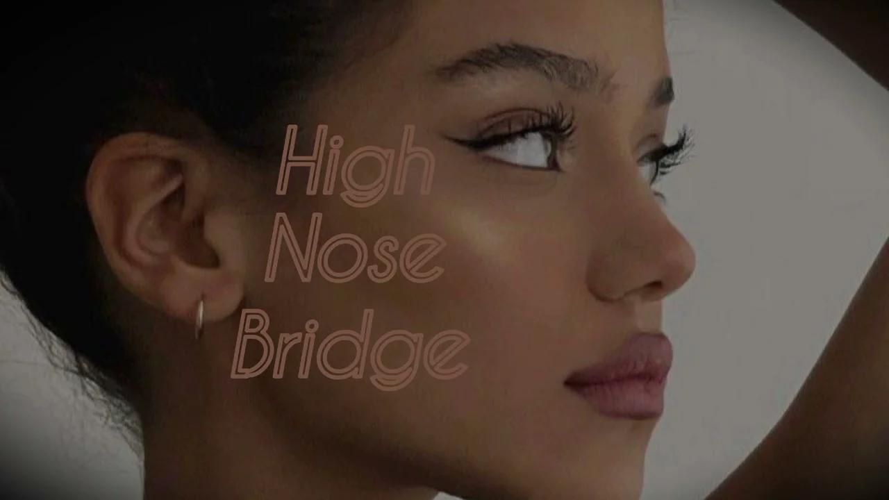 High Ski Sloped Nose