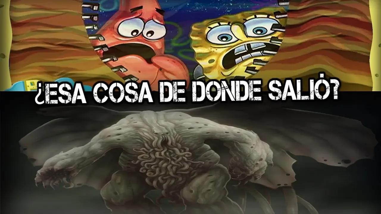 CREEPYPASTA DE BOB ESPONJA - EL PORTAL AL INFRAMUNDO