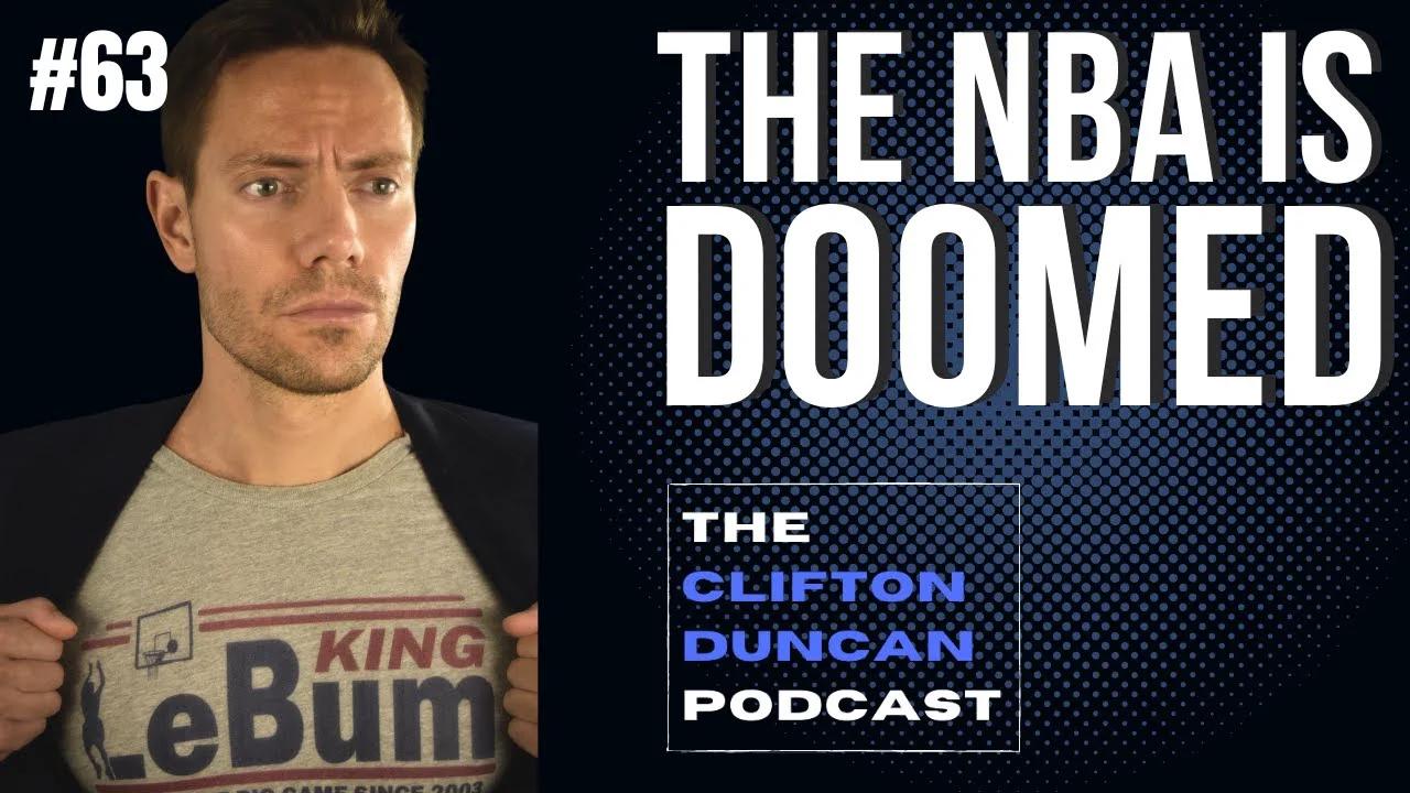 The Decline of the NBA. || THE CLIFTON DUNCAN PODCAST 63: JAY SKAPINAC @skap_attack