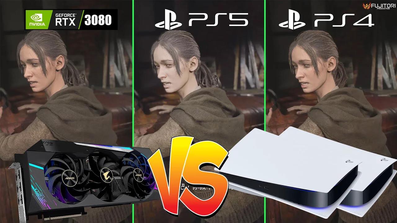 【PC vs PS5 4K】Resident Evil 8 | How different between using PC and PS5 ...