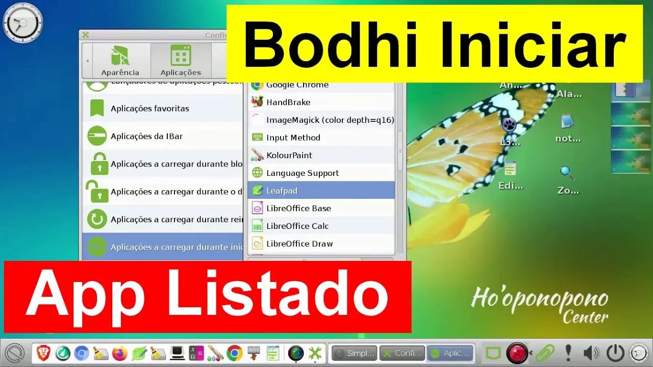 Como colocar atalho no Iniciar de Aplicativos listados no Bodhi Linux