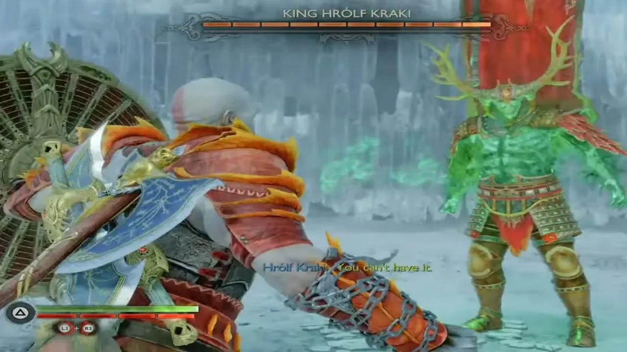 God of War Ragnarök Cursed King Boss Fight