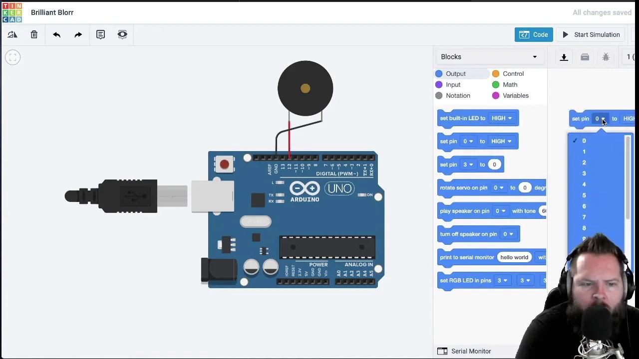 Beginner Arduino with Tinkercad - Buzzer!