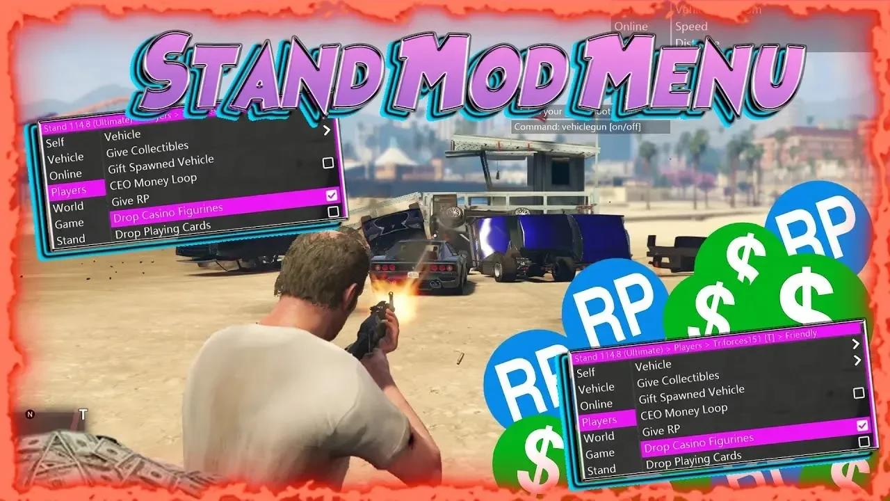 Stand Mod Menu { Paid } - GTA5 Online