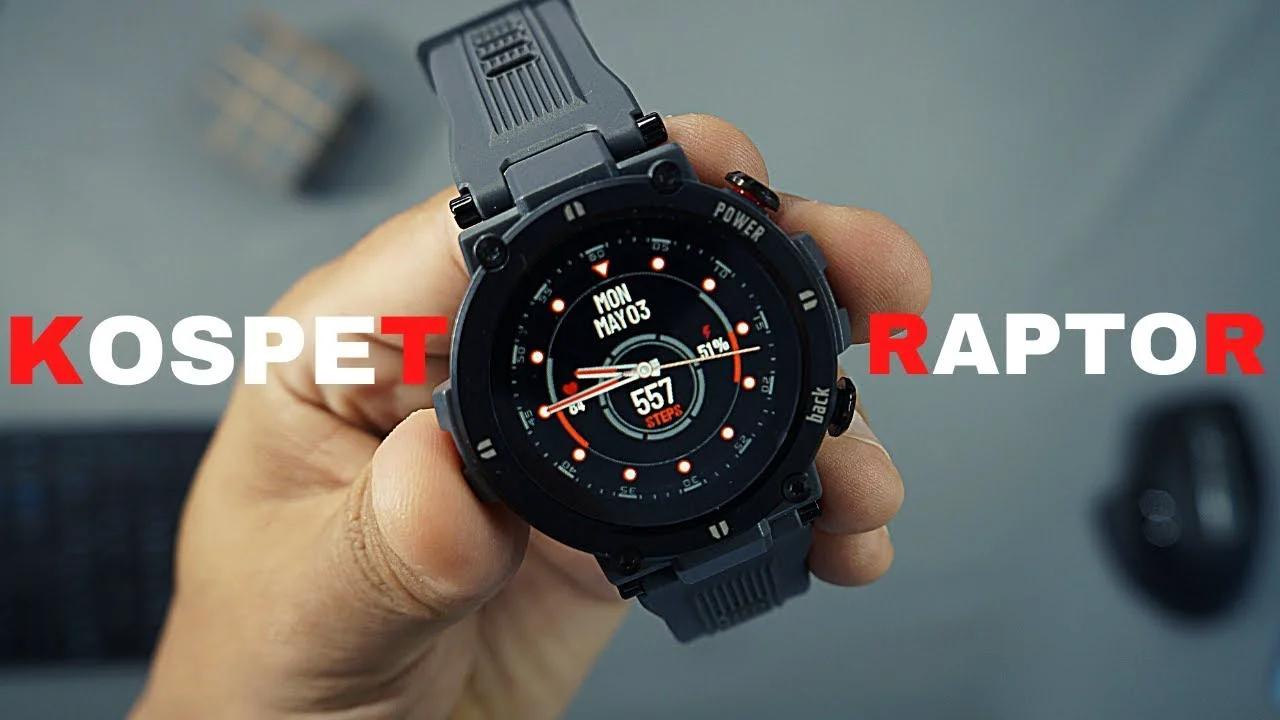 KOSPET RAPTOR REVIEW Completo do SmartWatch com boa bateria, tela 100% ...