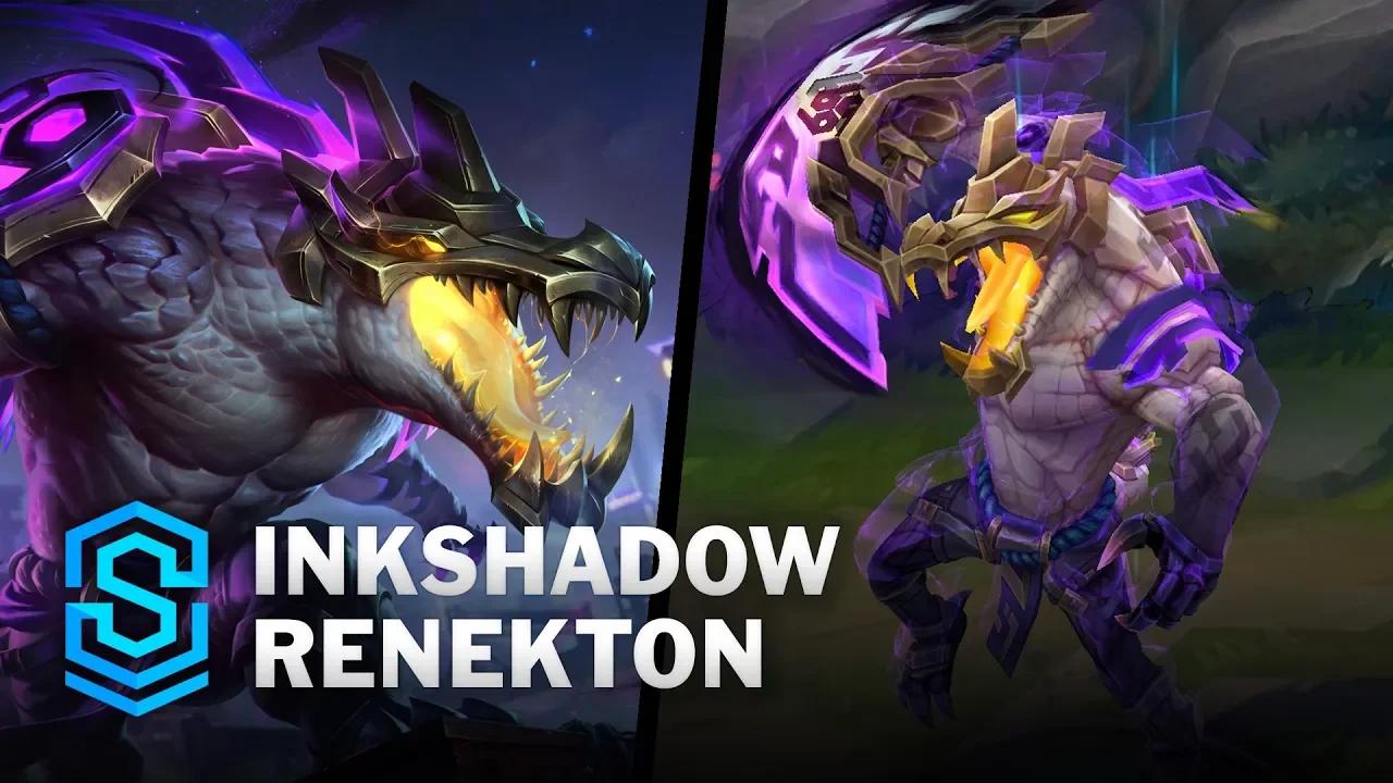 Inkshadow Renekton Skin Spotlight - Pre-Release - PBE Preview - League ...