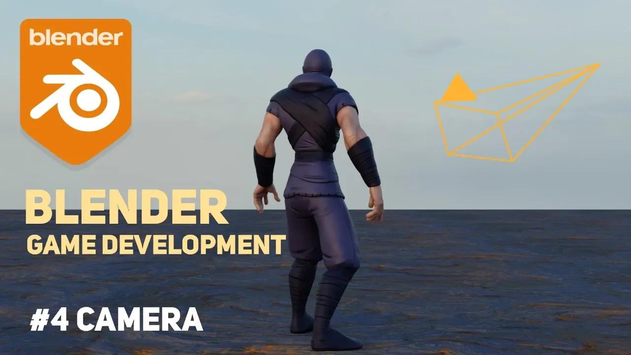 Blender Game Development #4 Adding a Third-Person Camera Tutorial (in Hindi)