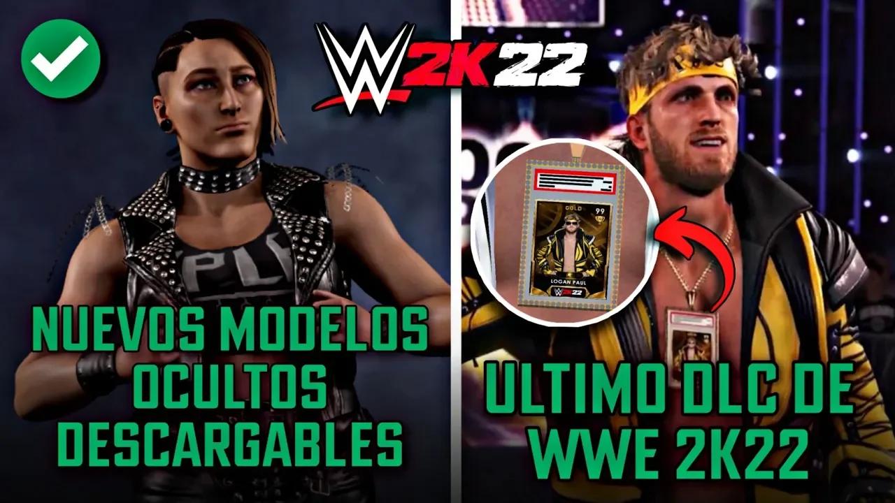 10 MINUTOS de CURIOSIDADES del WWE 2K22 #15 (Desbloqueables, Logan Paul ...