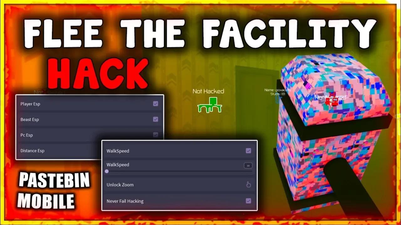 *BEST* Flee The Facility Script Hack! (Pastebin 2023)
