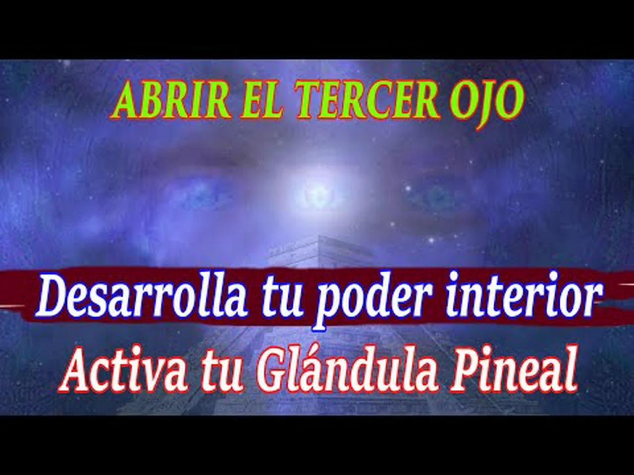 FRECUENCIA PARA ABRIR EL TERCER OJO ACTIVA TU PODER INTERIOR