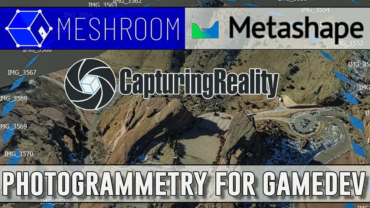 Photogrammetry For Game Development (ft Meshroom, Metashape and ...