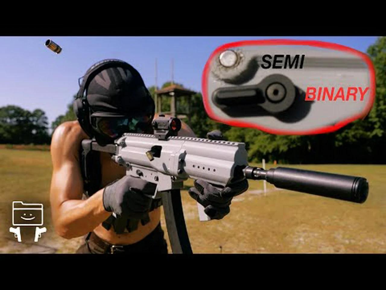 3D Printed MP5 With Binary Trigger | Full Speed Ahead!!!
