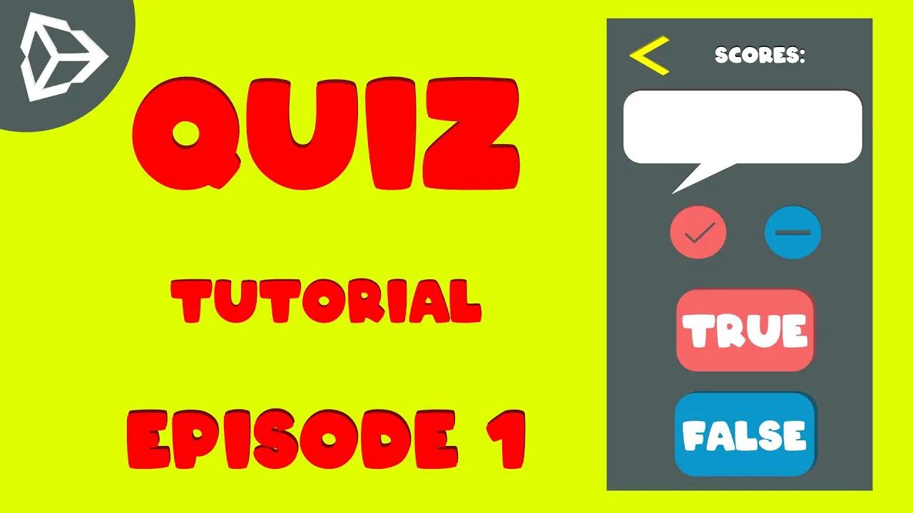 Quiz Game Episode 1 | Unity 2D Tutorial