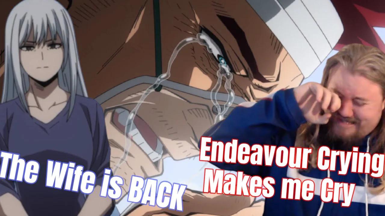 My Hero Academia Season 6 Episode 16 Reaction Endeavor Crying Rei ...
