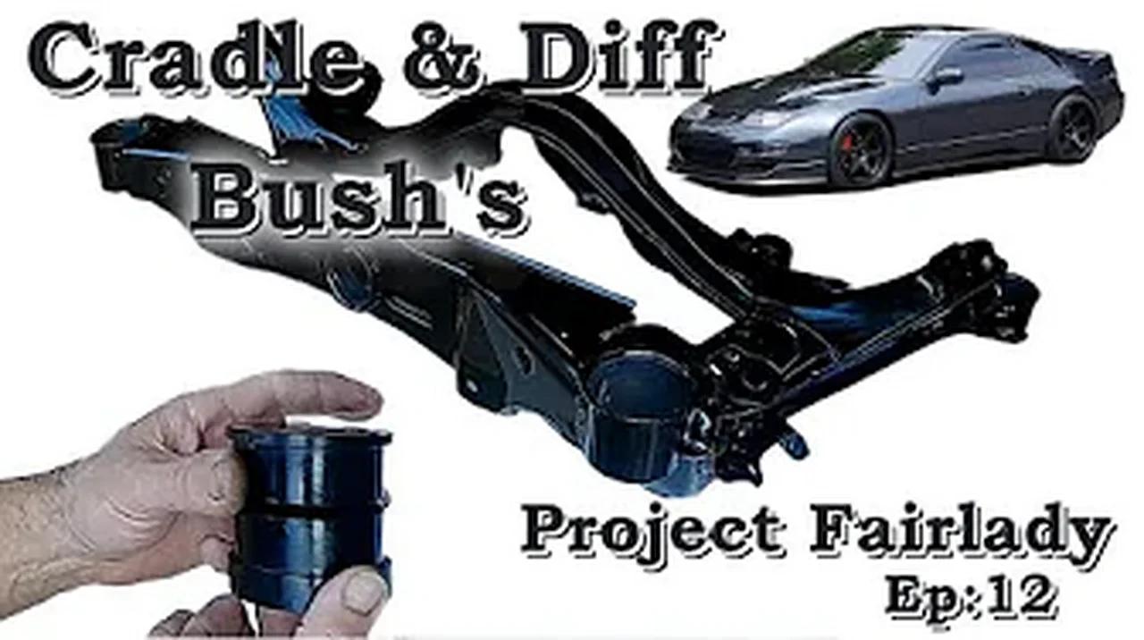 Rear Cradle & Diff Bushings Project Fairlady Z32 300zx Twin Turbo ...