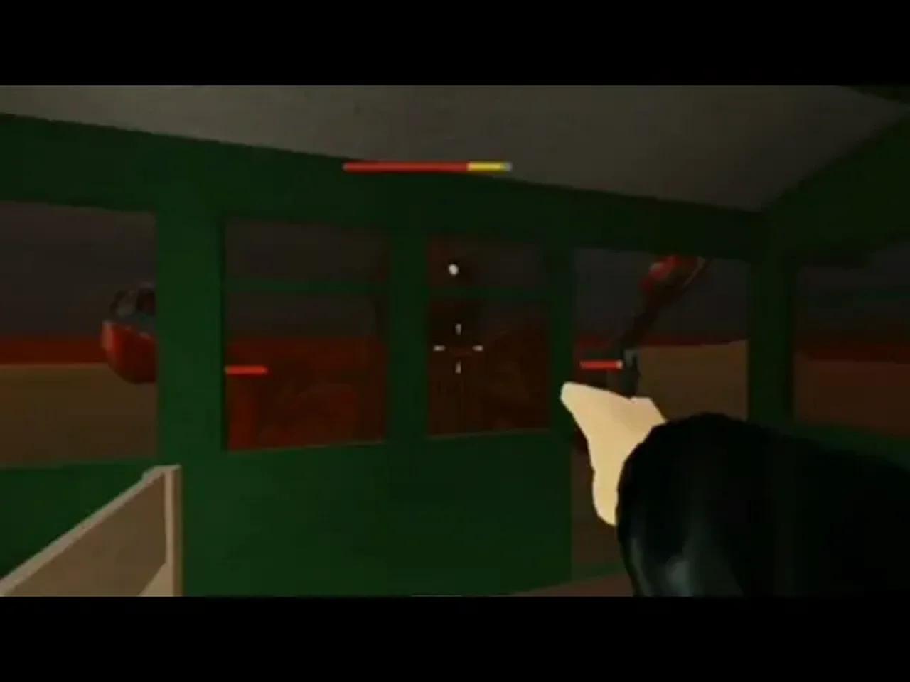 Attacked by a Living Train | Roblox Horror Game