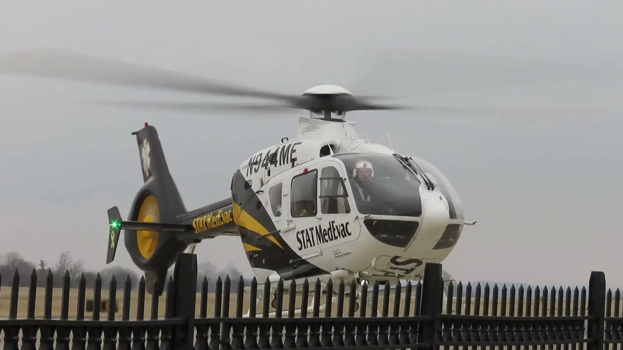 N944ME - STAT MedEvac 1 Taking Off