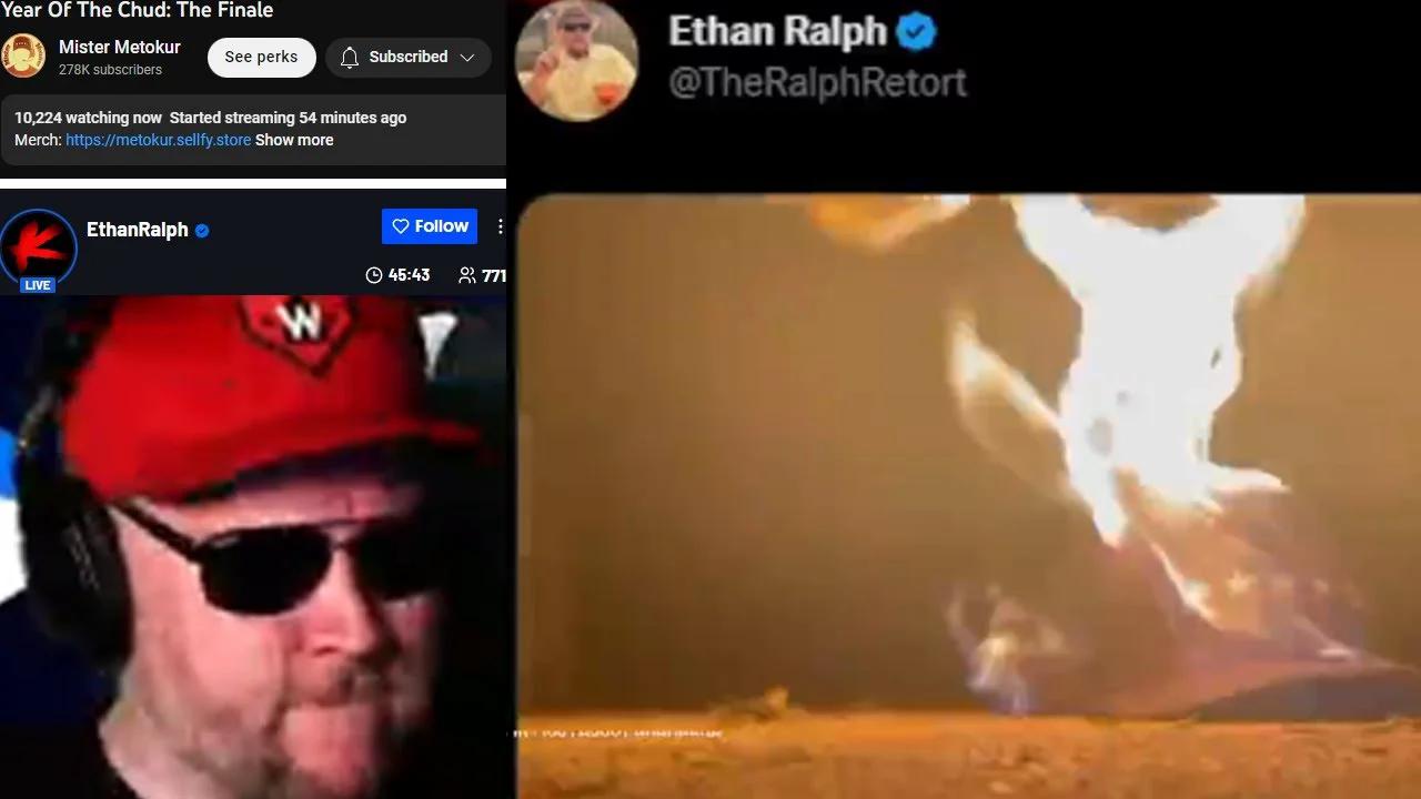 Ethan Ralph Seethes Over Mister Metokur's Last Stream | Happy New Year!