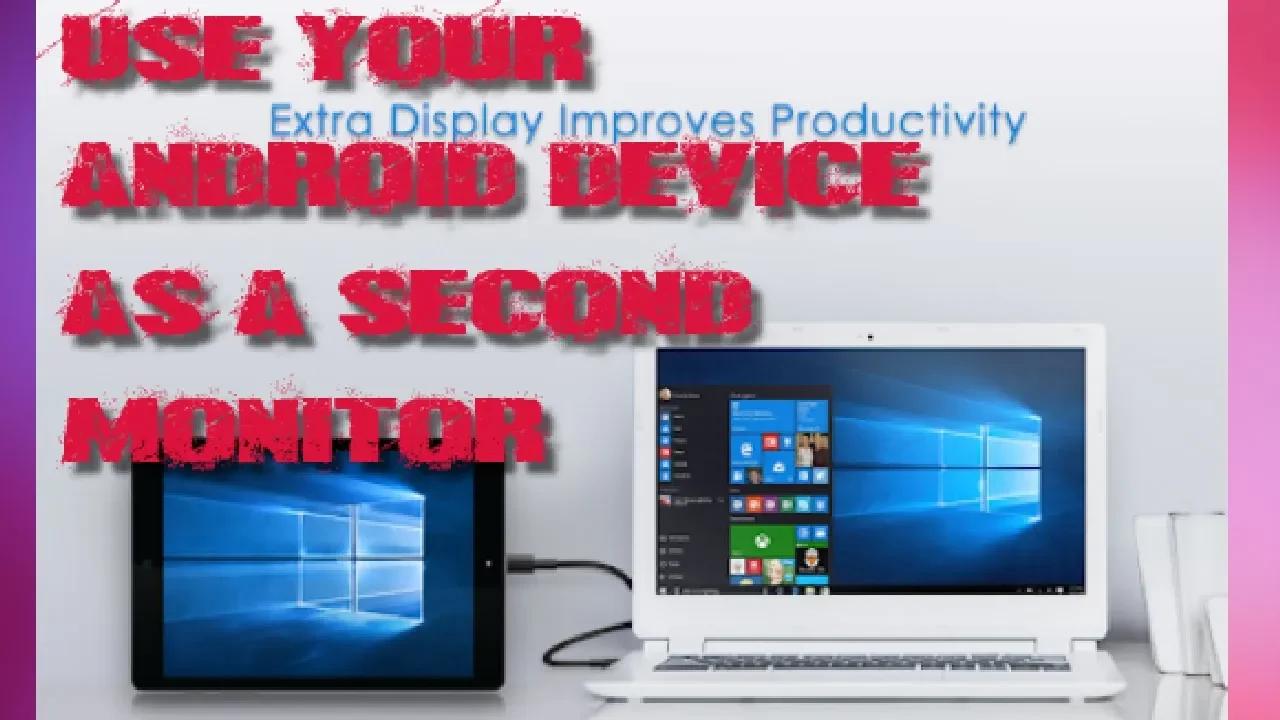 Use Your Android Device as a Second Monitor for Your Windows PC 🔥🤯