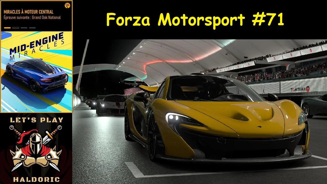 Forza Motorsport 2023 #71 Miracles à moteur central. 2/4 Grand Oak National PLUIE. 2013 McLaren P1.