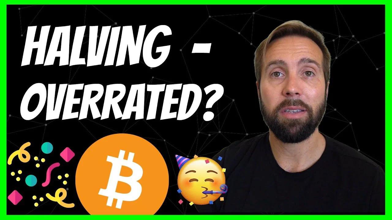Is Bitcoin Halving Overrated? ft Cedric Dahl | Crypto Investing Podcast ...