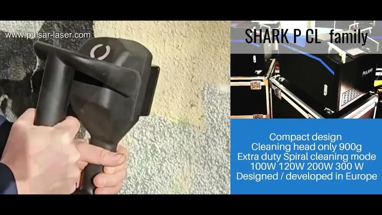 Graffiti : Laser cleaning by PULSAR Laser