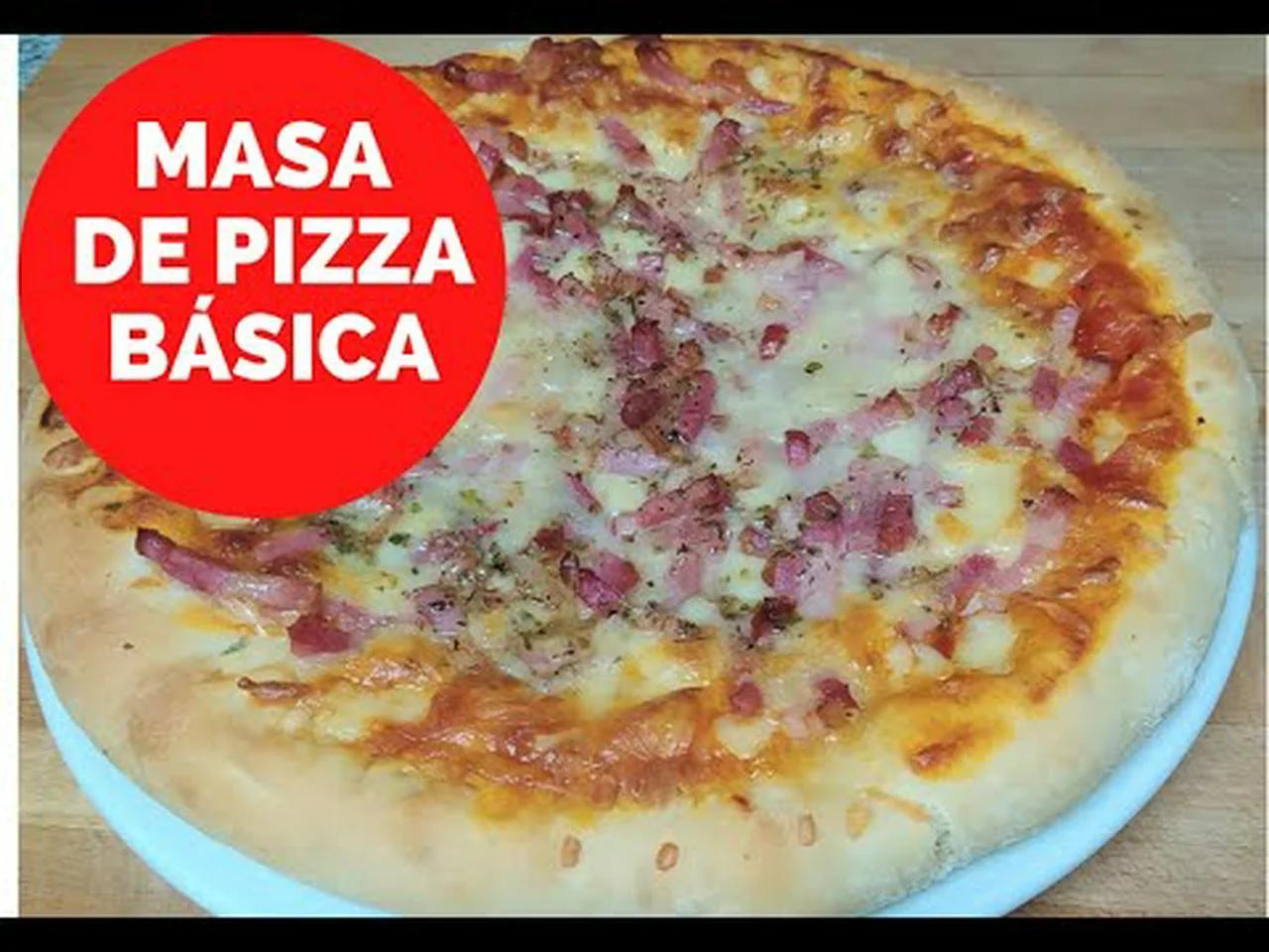 CÓMO HACER MASA DE PIZZA CON BORDE RELLENO 🍕🍕