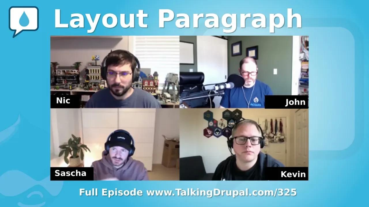Drupal Layout Paragraphs module