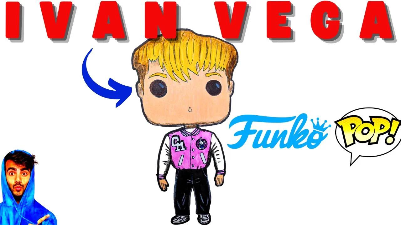 Como DIBUJAR a IVAN VEGA Funko Pop del CLUB MISTERIO (Fede Vigevani)