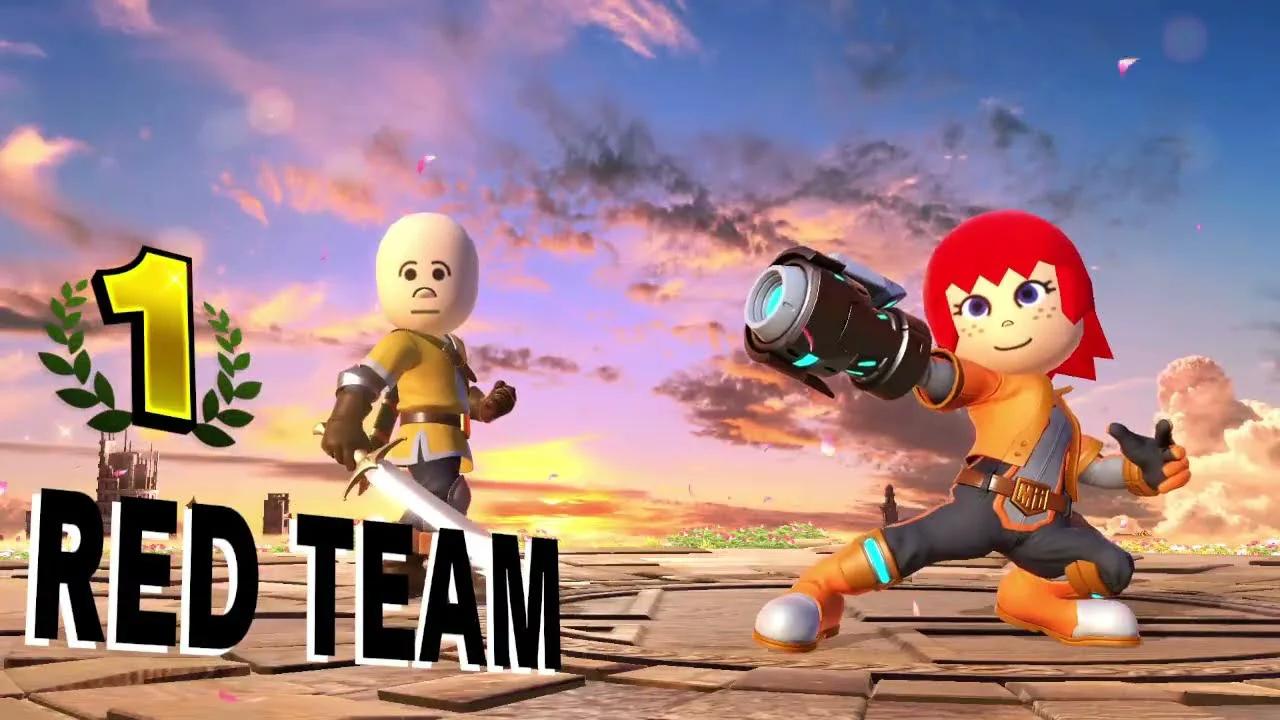 Mii Fighters: Charlie Brown and Marie Vs. Villager Male/Female
