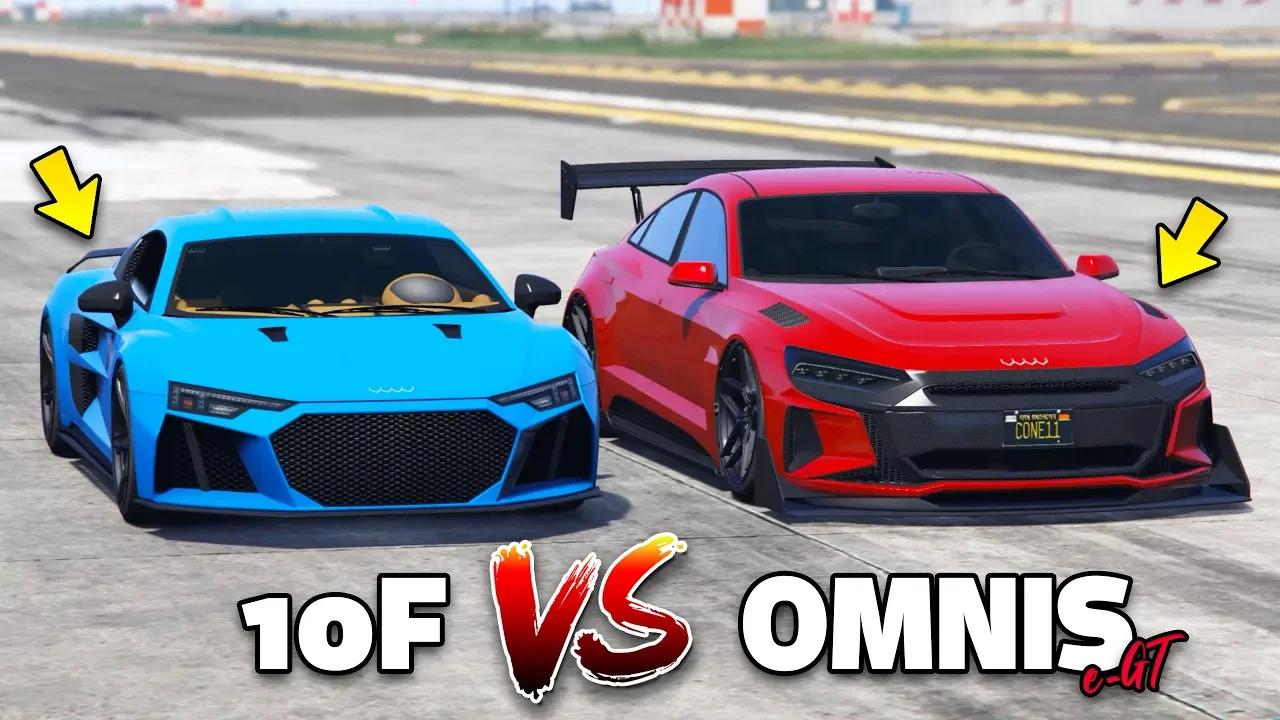 GTA 5 Online: OBEY 10F VS OMNIS E-GT (WHICH IS FASTEST?)