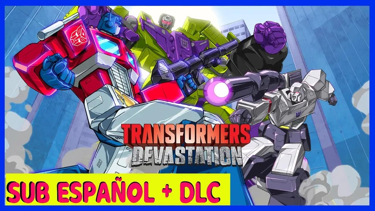 TRANSFORMERS DEVASTATION PS3 PKG (CARPETA) + DLC (SUB ESPAÑOL)