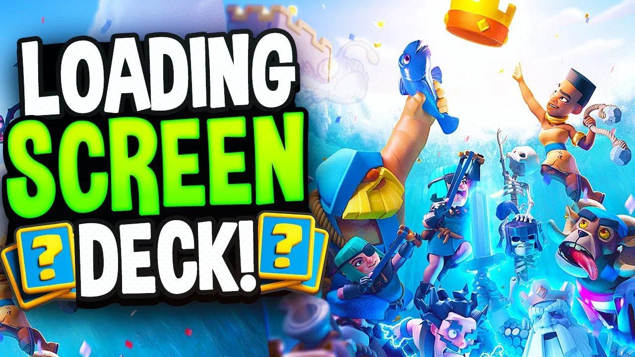 Clash Royale LOADING SCREEN is NOW MY LADDER DECK Challenge!