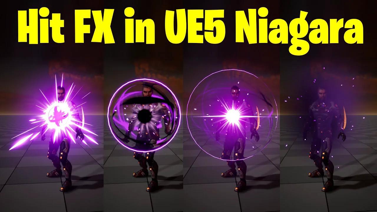 Hit FX in UE5 Niagara Tutorial | Download Files