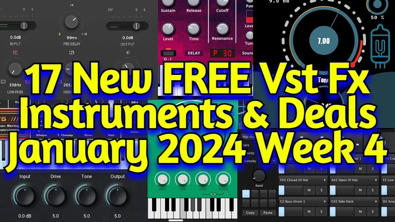 17 Best New FREE VST Plugins, Vst Instruments, Sample Packs & New Year ...