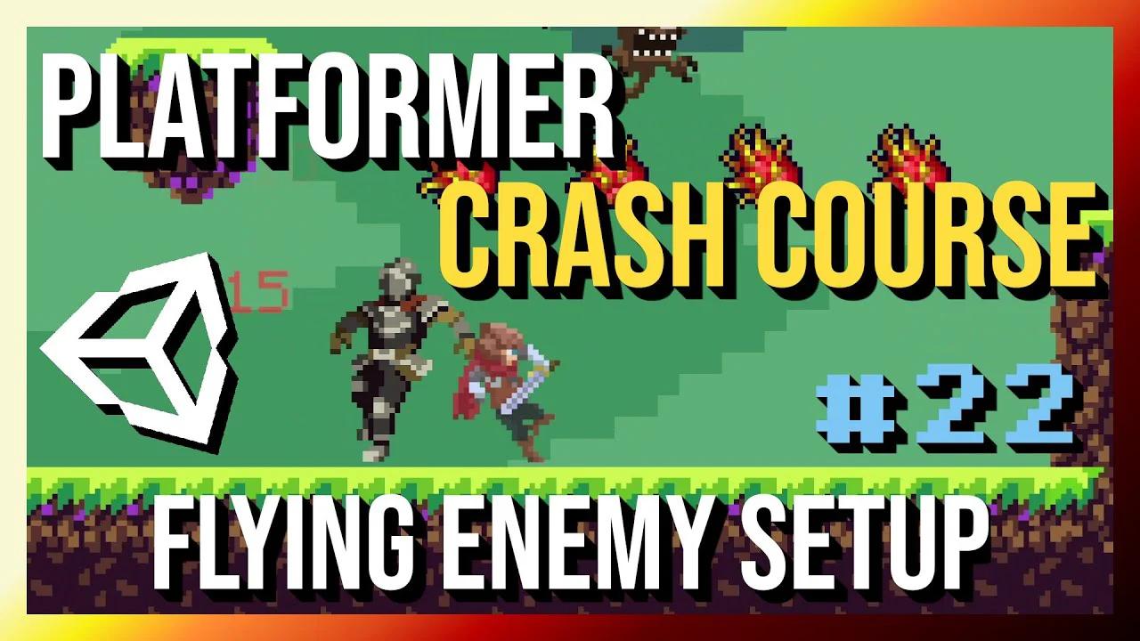 How to Make a Flying Enemy - 2D Platformer Crash Course in Unity 2022 (Part 22)