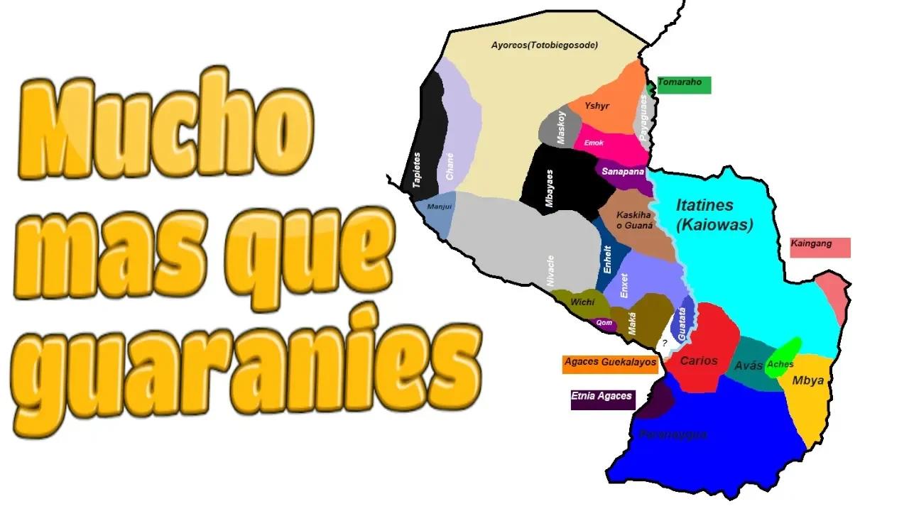 Mapas de los indígenas paraguayos | Mapeando