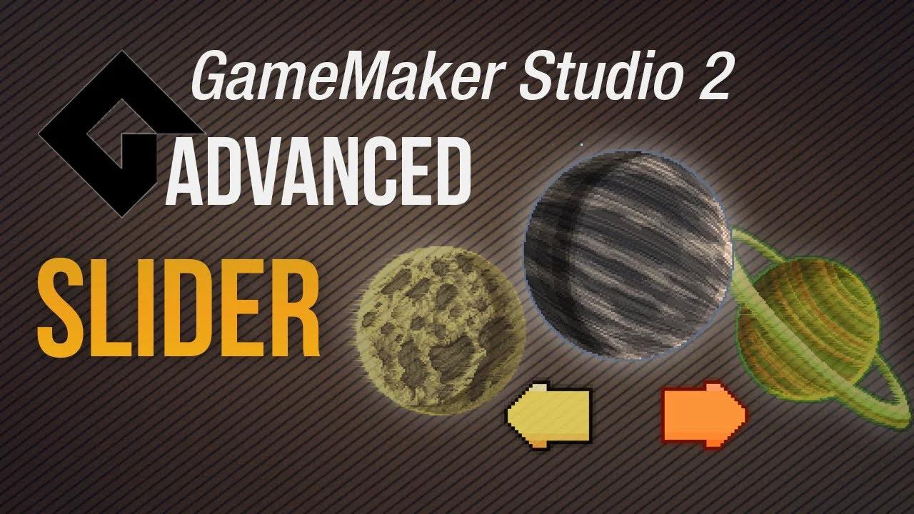 🔴 Planet slider [Game Maker Studio 2 | Advanced]