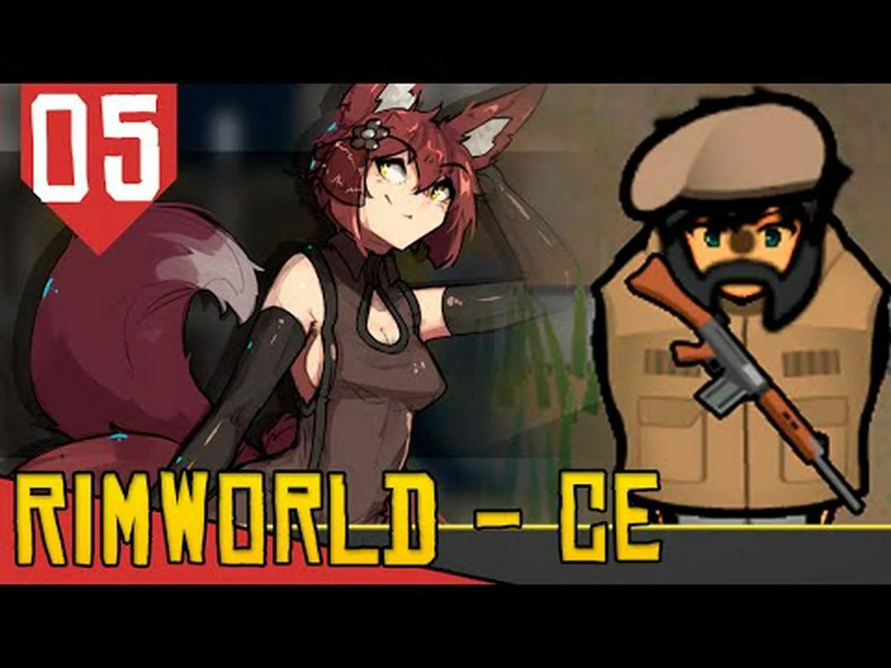 Waifu RAPOSA - Rimworld Combat Extended #05 [Série Gameplay PT-BR]