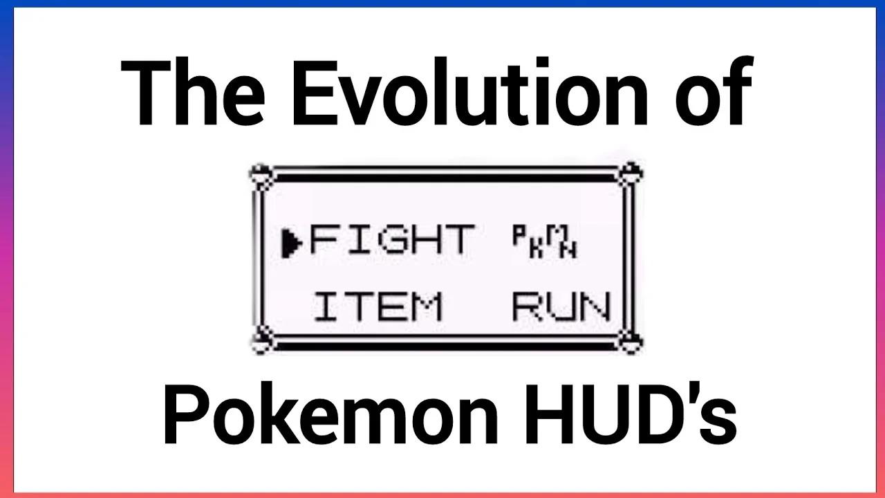 The Simple Evolution of Pokemon HUD's