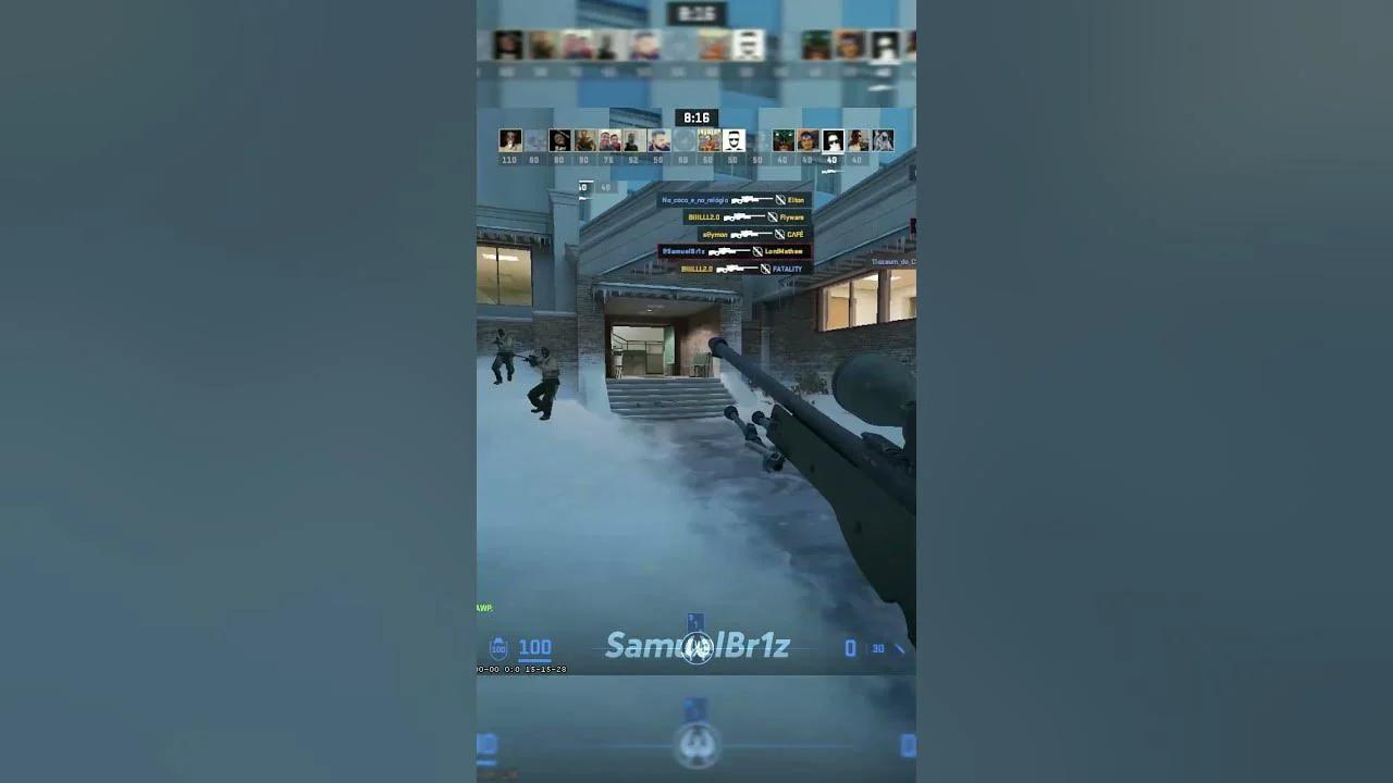 so podia awp no scope kkkkkkk #cs2 #counterstrike #counterstrike2 #shorts