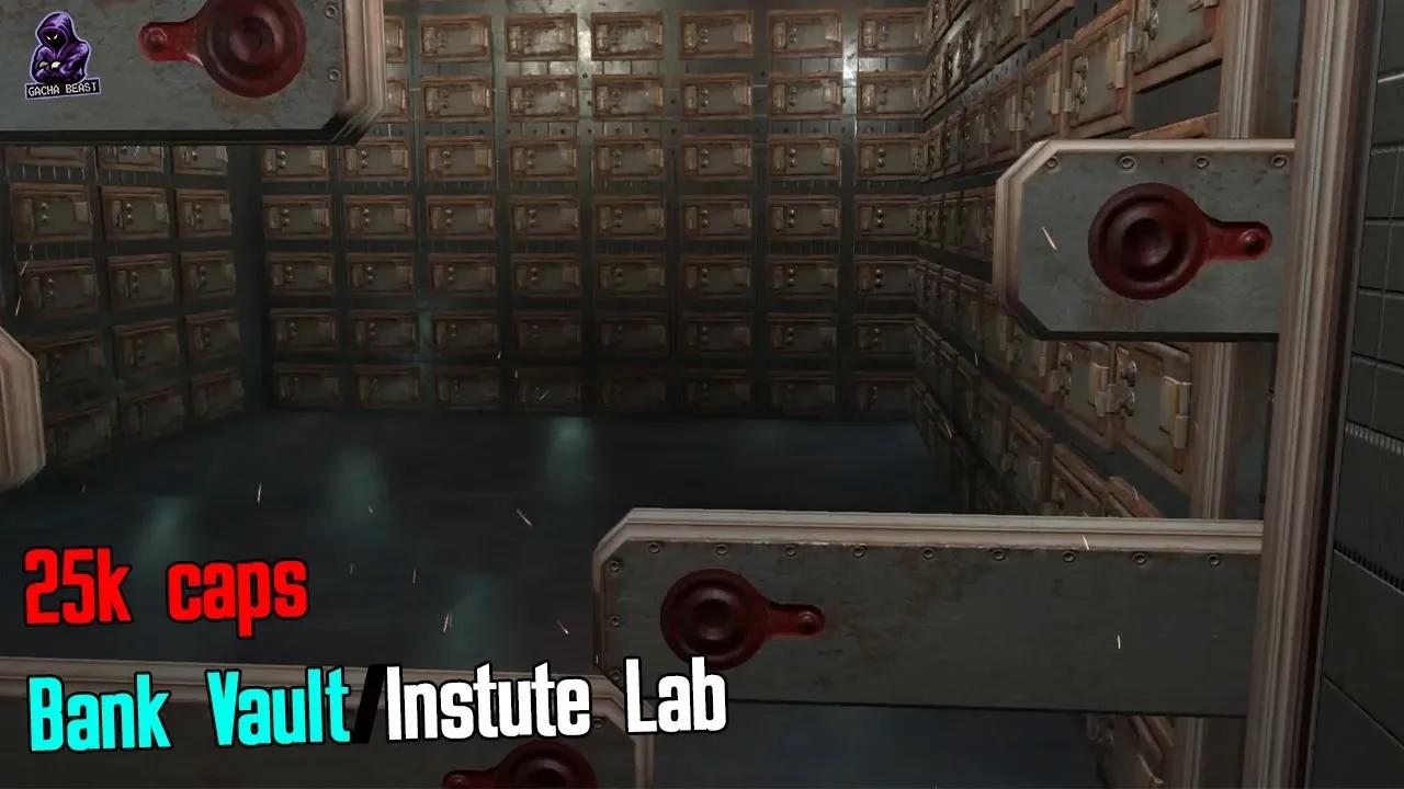 THIS Croup Manor Basement Turned BANK VAULT & LAB COST ME 25k Caps ...